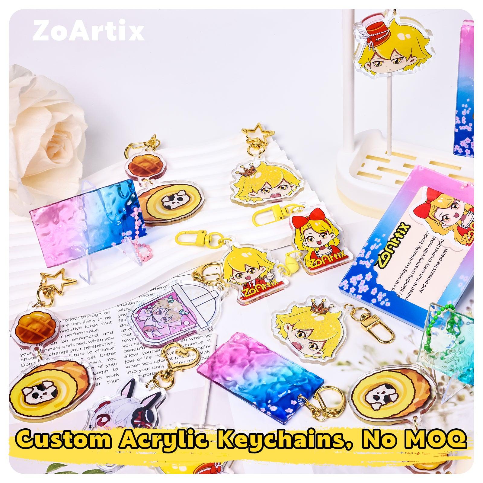 What are Custom Acrylic Keychains - ZoArtix Guide 2024?