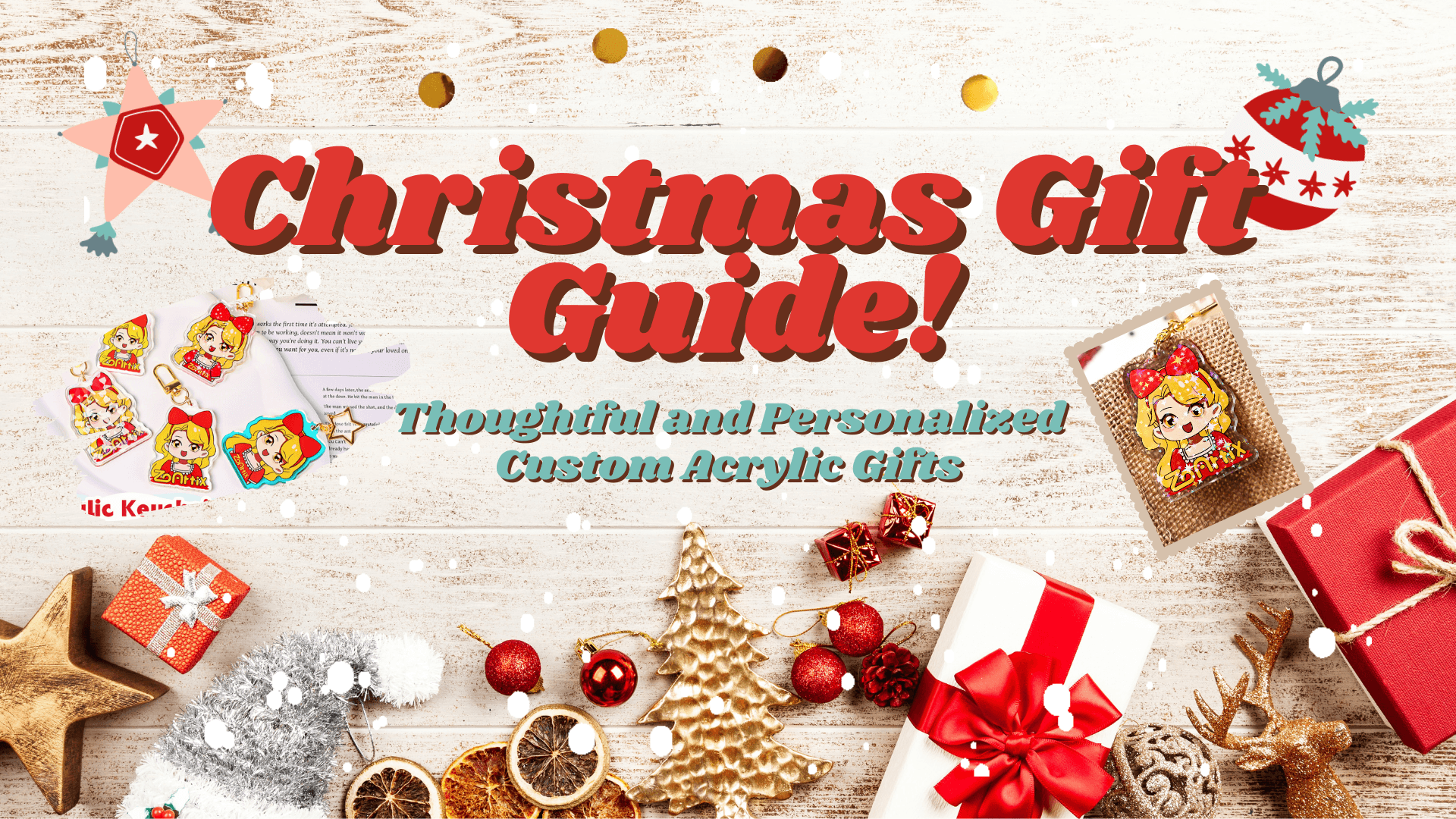 Christmas Gift Guide-Personalized Custom Acrylic Gifts 2024 – ZoArtix
