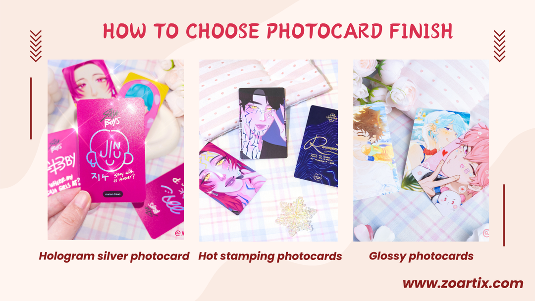 Standard Cards vs Holographic Silver Cards vs Hot Stamping Cards: What ...