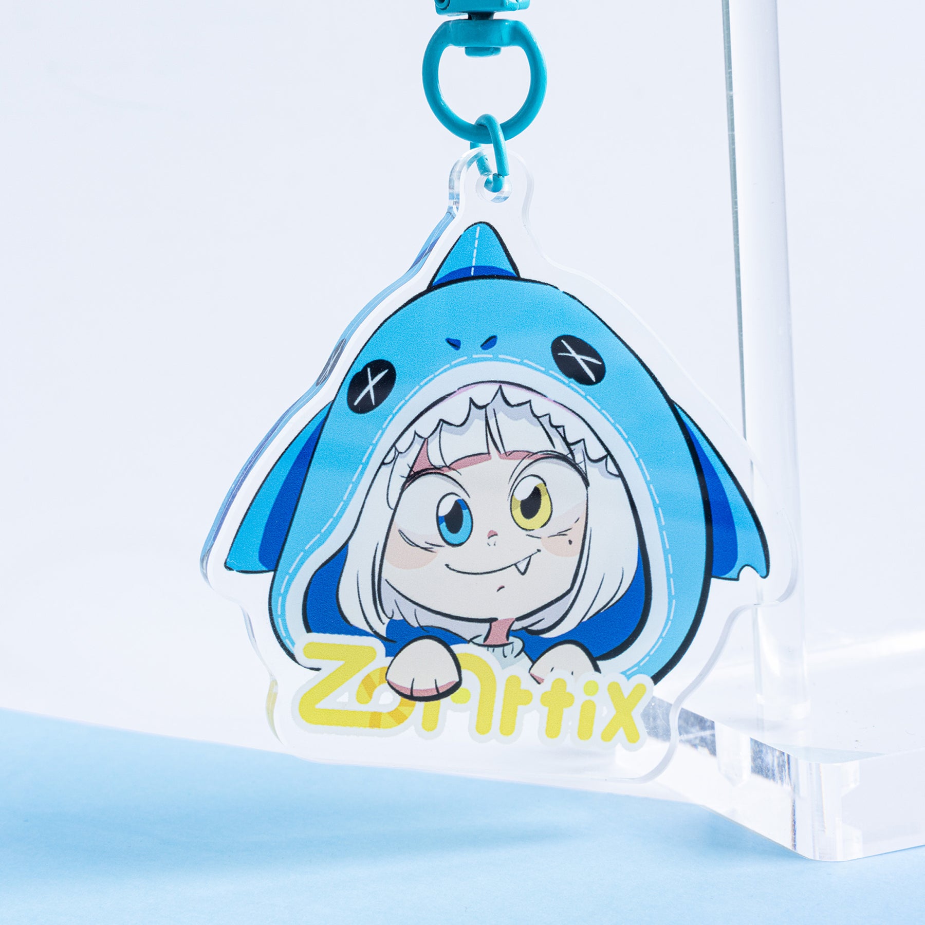 Custom Clear Acrylic Keychains | ZoArtix Manufacturer